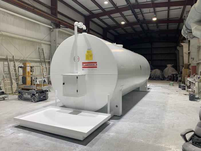 Flameshield® Aboveground Storage Tanks | Lannon Tank Company